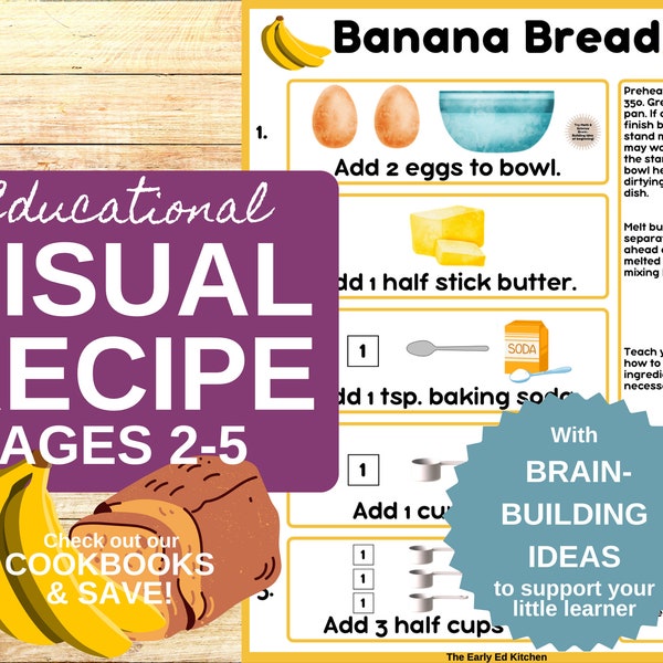Banana Bread Recipe - Etsy