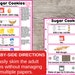 Sugar Cookie Recipe Card for Kids From Childrens Cookbook, Toddler ...