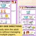 Pancake Visual Recipe Card for Kids (printable Digital Download) - Etsy