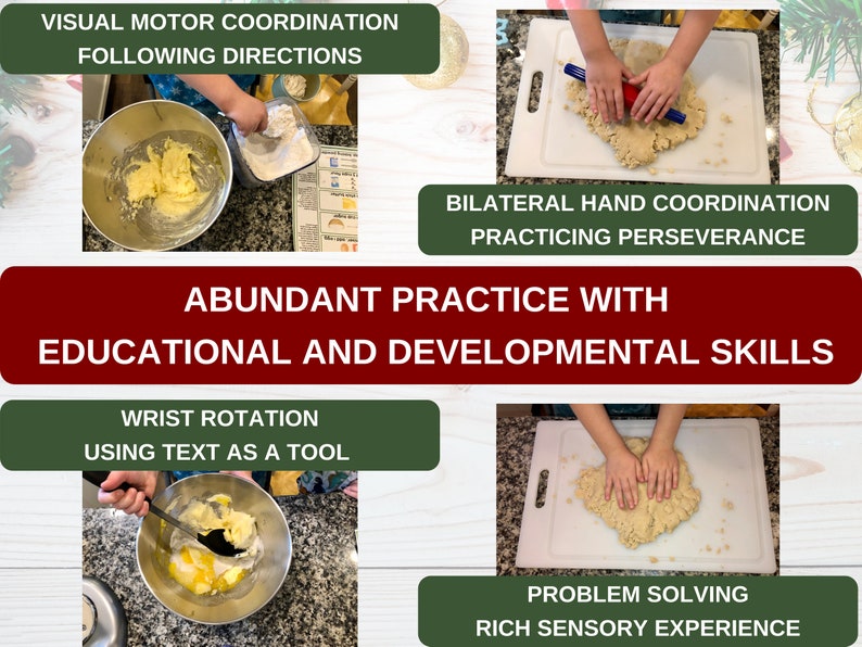 Sugar Cookie Visual Recipe Card for Kids (printable Digital Download ...