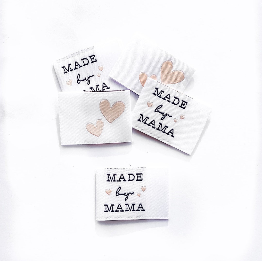5 Woven Labels Made by Mama - Etsy