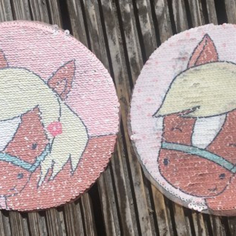 Reversible Sequin Patch - Etsy