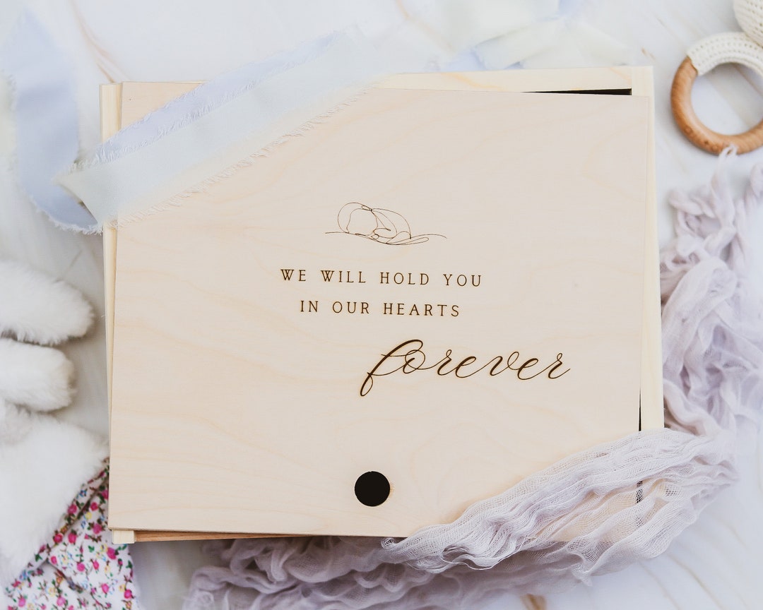 Personalized Miscarry Keepsake Box, Baby Loss Memorial Box, Infant Loss ...