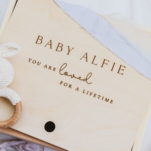 Personalized Baby Loss Box, Engraved Baby Memorial Box, Infant Loss ...