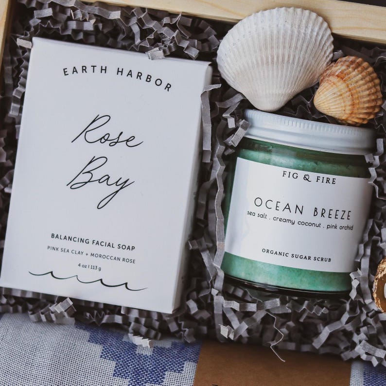 Personalized Sea Themed Gift Box, Beach Lover Gift Box, Ocean Gift Set ...
