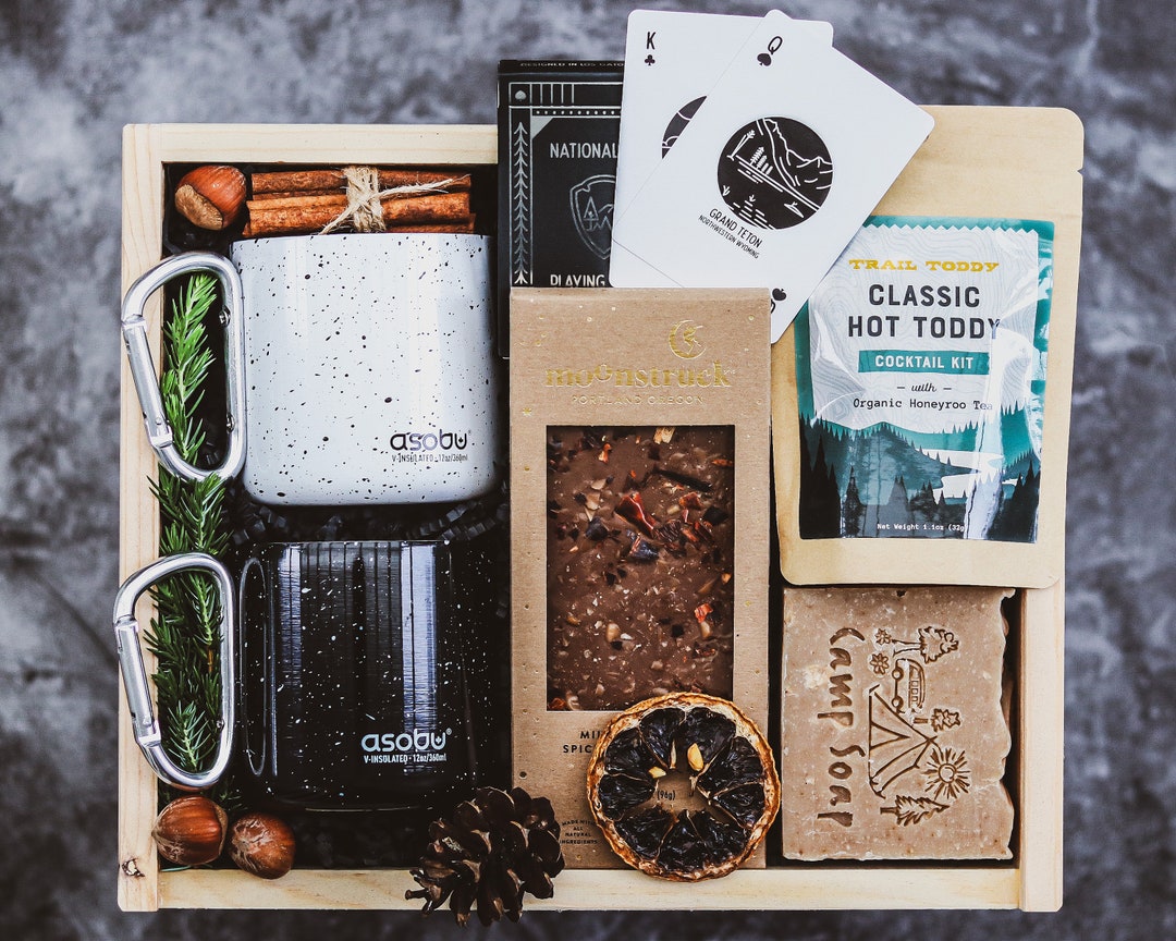 Personalized Camping Gift Box, Unique Engagement and Wedding Gift, New ...