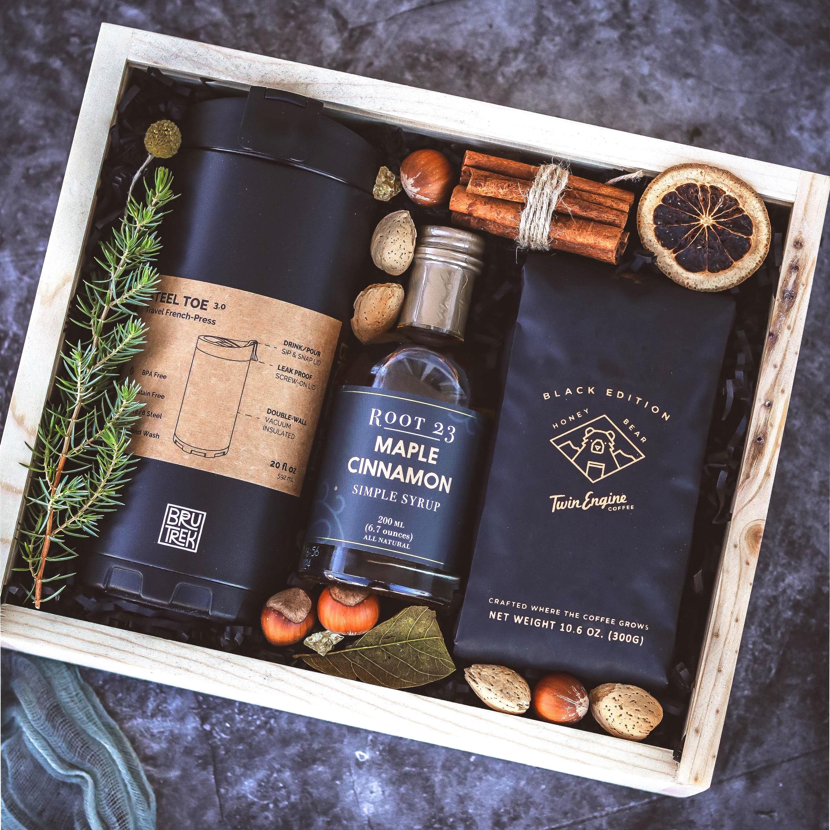 Personalized Coffee Gift Set | Coffee Lover Gift W/ French Press ...