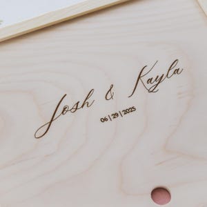 Personalized Wedding Day Memory Box, Gift for the Couple, Bridal Gift ...