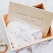 Personalized Baby Loss Keepsake Box | Custom Engraved Baby Memorial Box ...