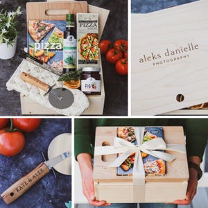 Personalized Italian Pizza Gift Box, Unique Housewarming Closing Gift ...