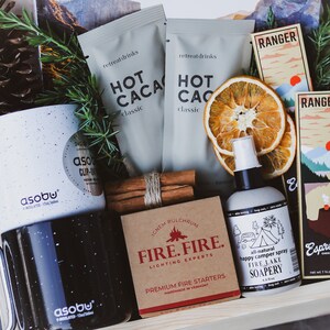 Personalized Luxury Camping Gift Box, Unique Engagement Wedding Gift ...