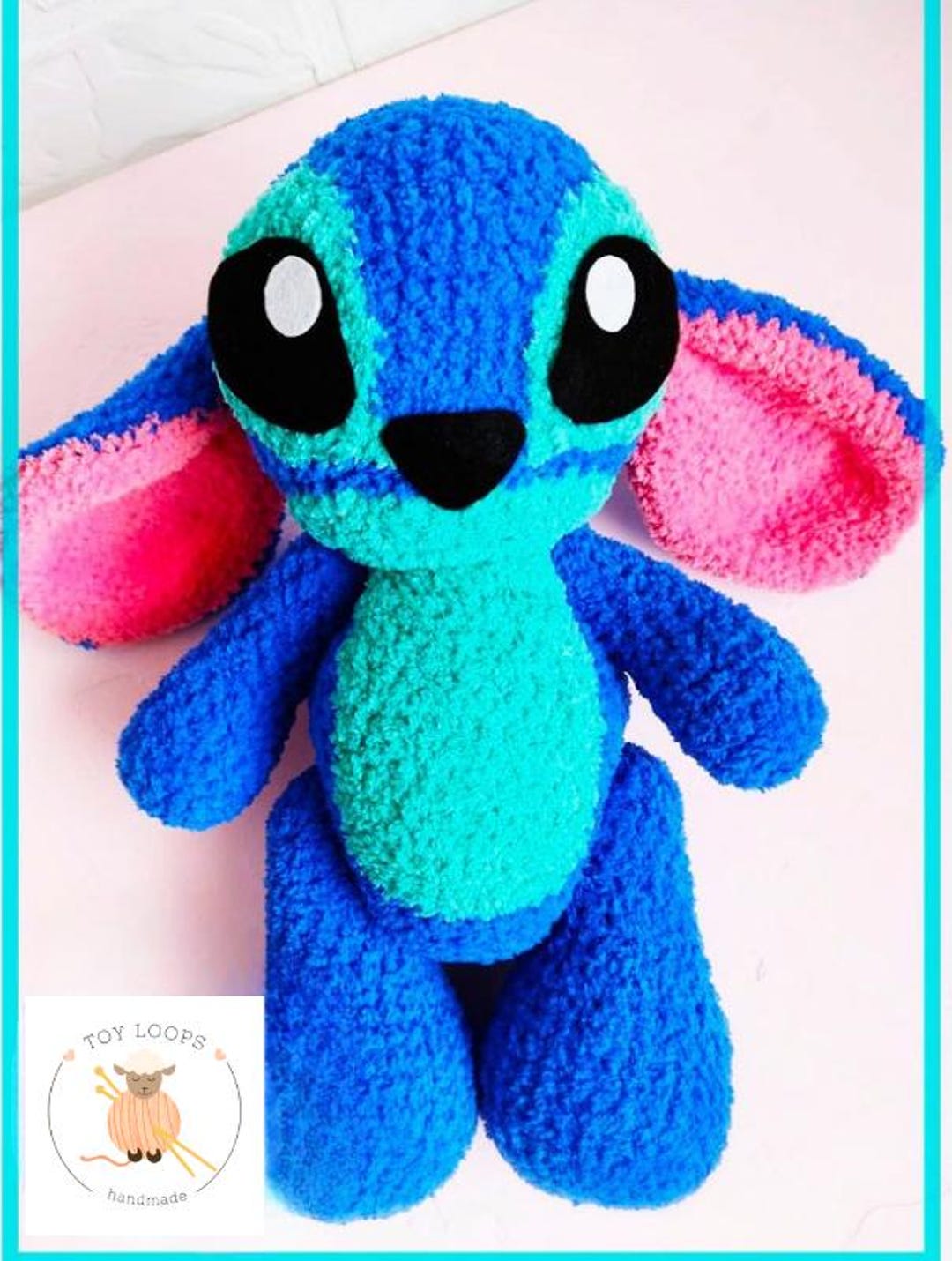 Stitch Cartoon Character Amigurumi PDF Crochet Pattern | Easy DIY ...