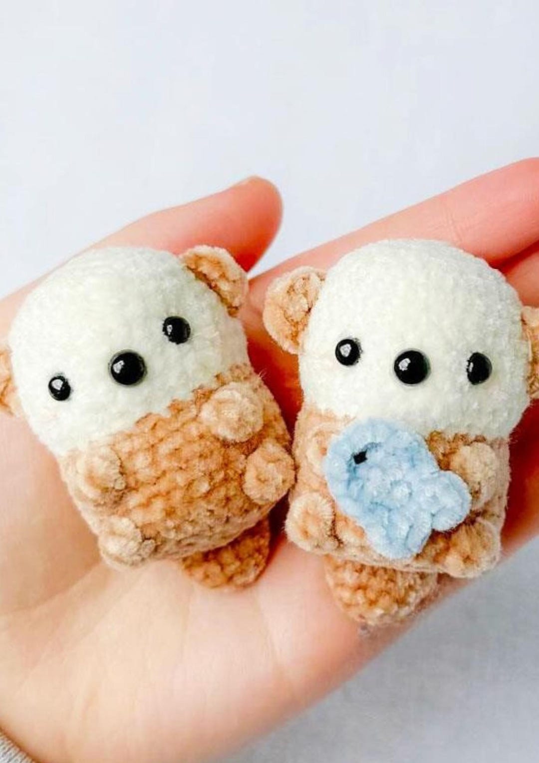 Crochet Otter Plush Pattern: Easy Sew Amigurumi Guide (PDF) - Etsy