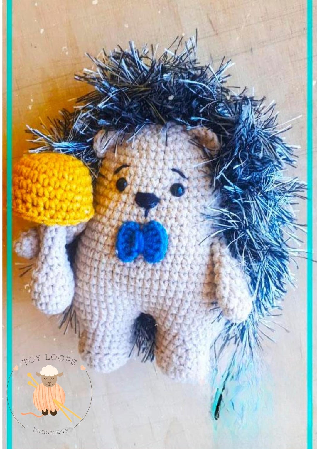 Baby Hedgehog Amigurumi Pattern | PDF Crochet Pattern for Cute Baby ...