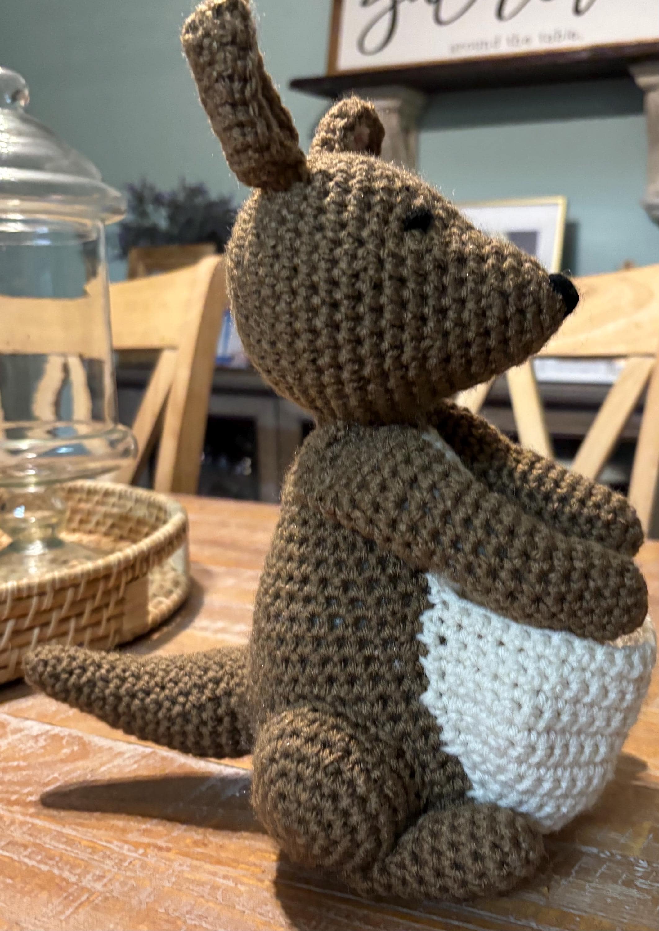 Classic Kanga and Roo Crochet Pattern - Etsy