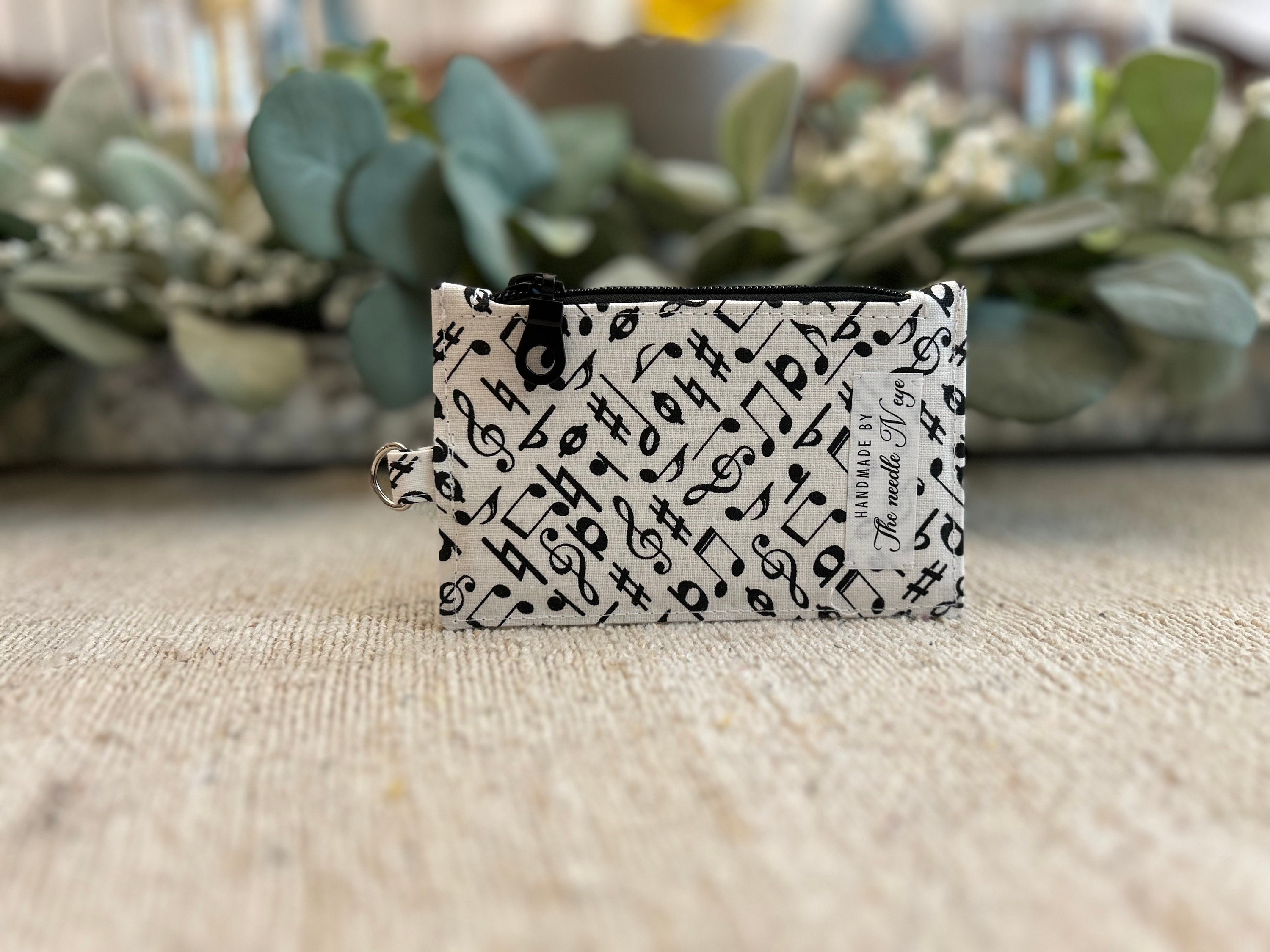 Music Notes ID Holder/music Notes Badge Holder/music Notes Lanyard - Etsy