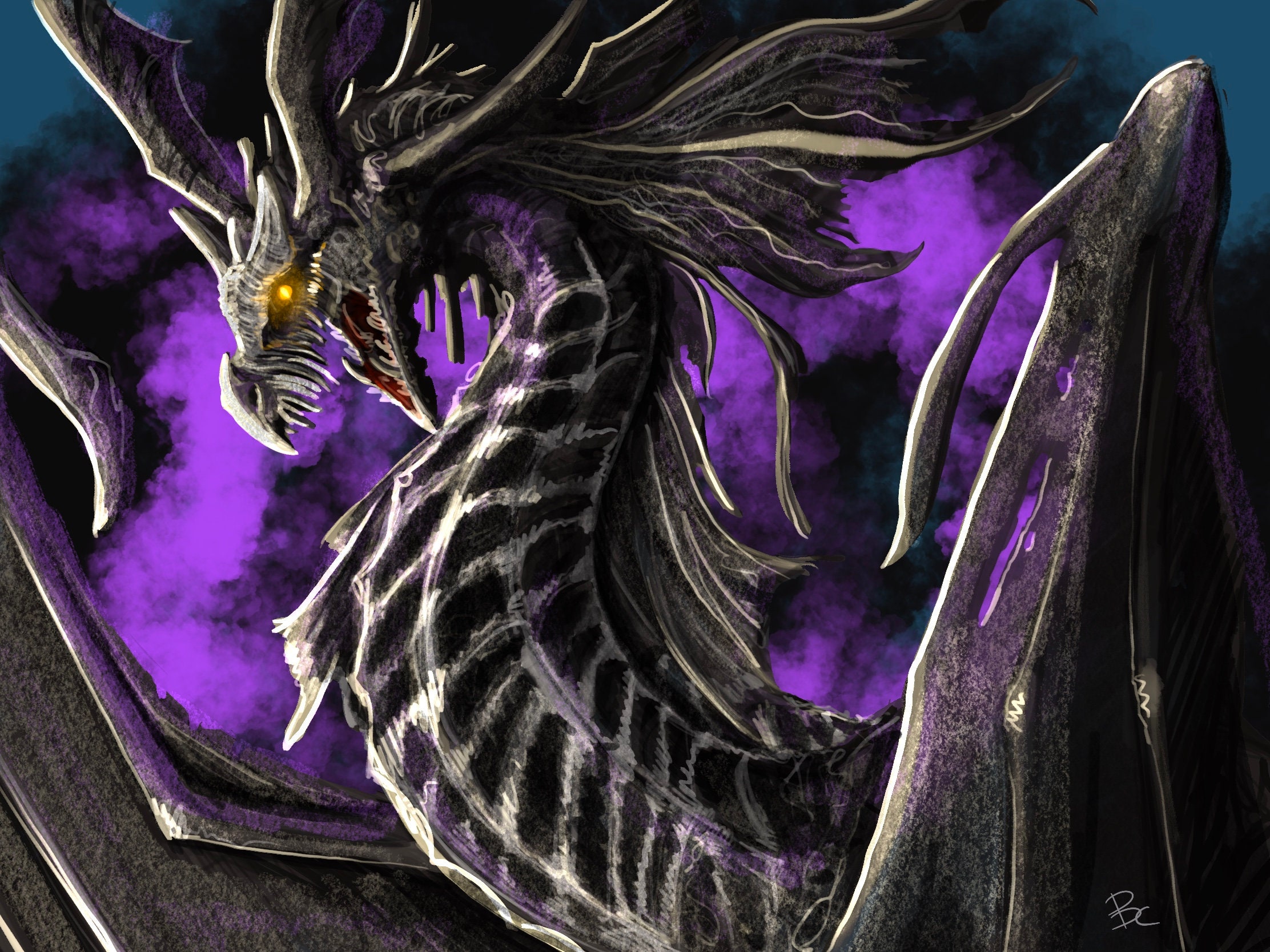 Art & Collectibles Custom dragon commission digital download Drawing ...