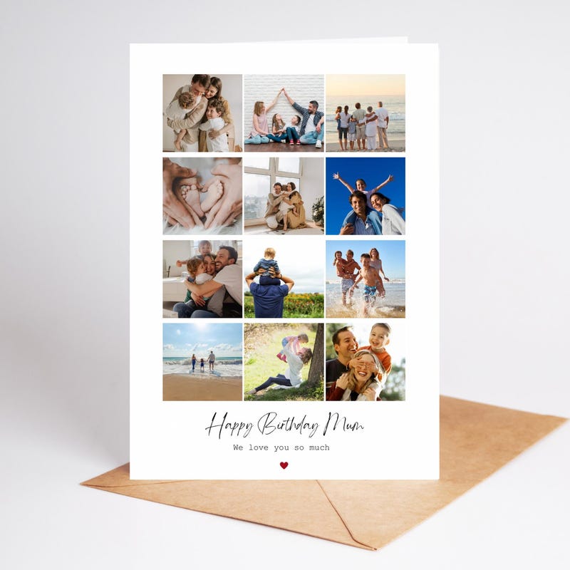 Card Collage - Etsy