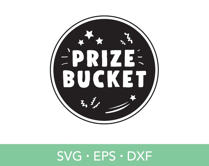 Digital Download-prize Bucket SVG DXF JPEG Digital Download - Etsy
