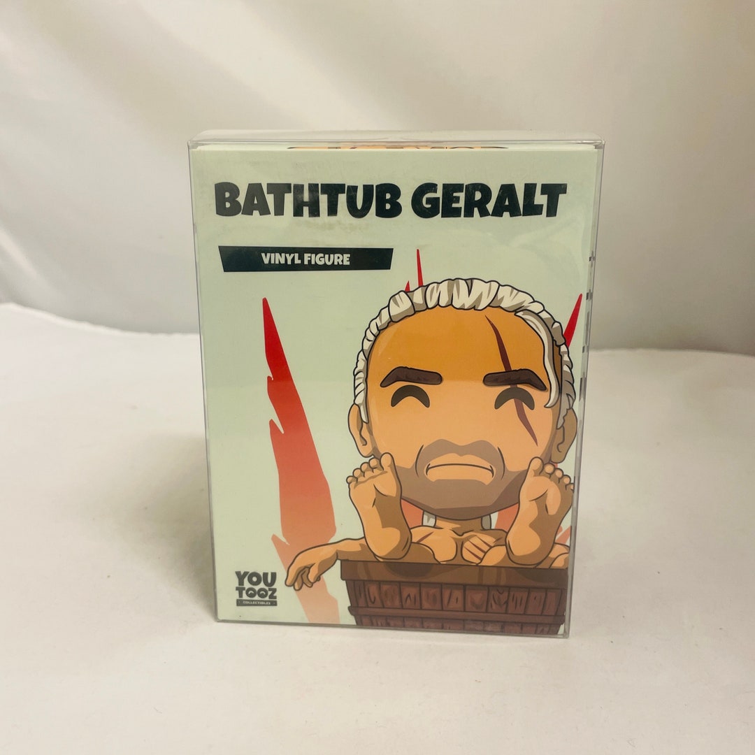Youtooz Bathtub Geralt the Witcher brand New Vinyl Figure : - Etsy
