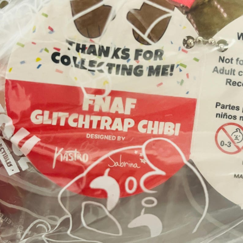 Youtooz FNAF Glitchtrap Chibi Plush handmade 9 Inch - Etsy