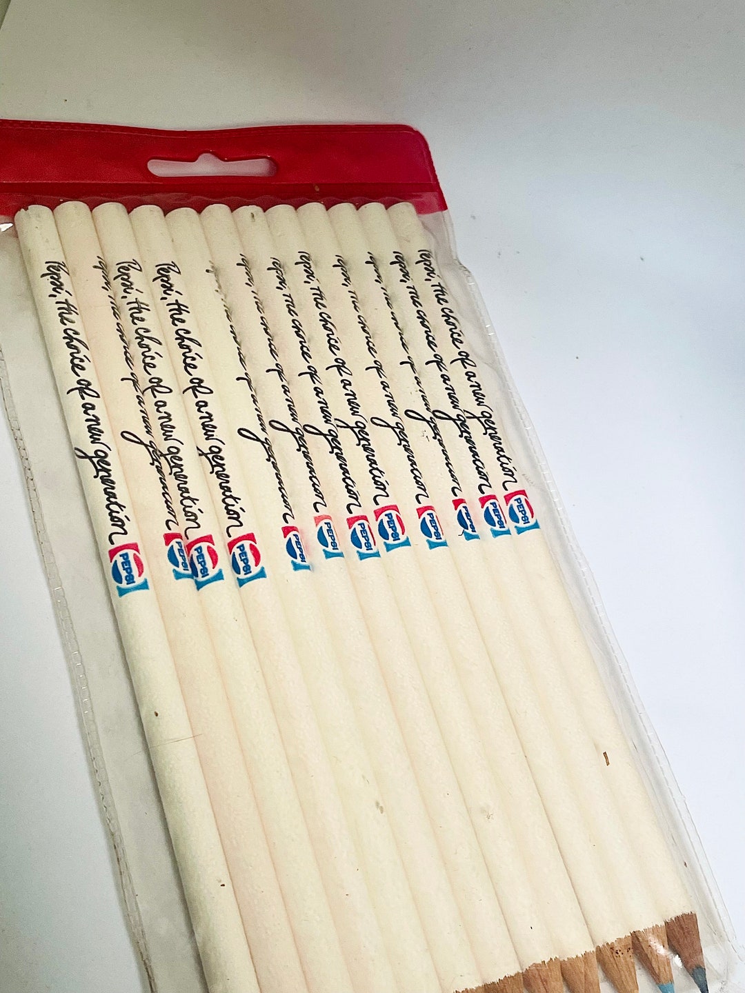 Vintage Pepsi Colored Pencil Set - Collectible - Etsy