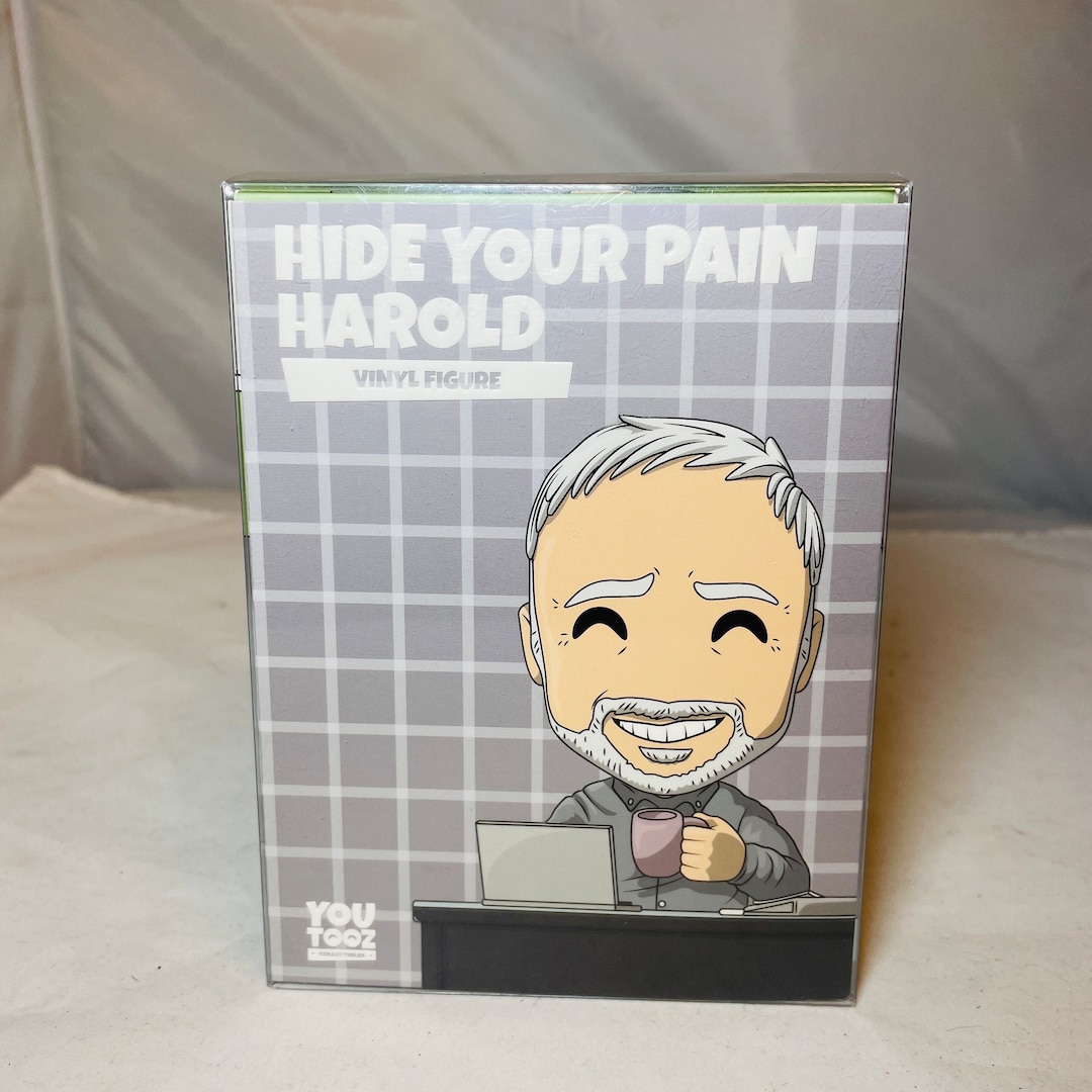 Youtooz Hide Your Pain Harold brand New Vinyl Figure : - Etsy
