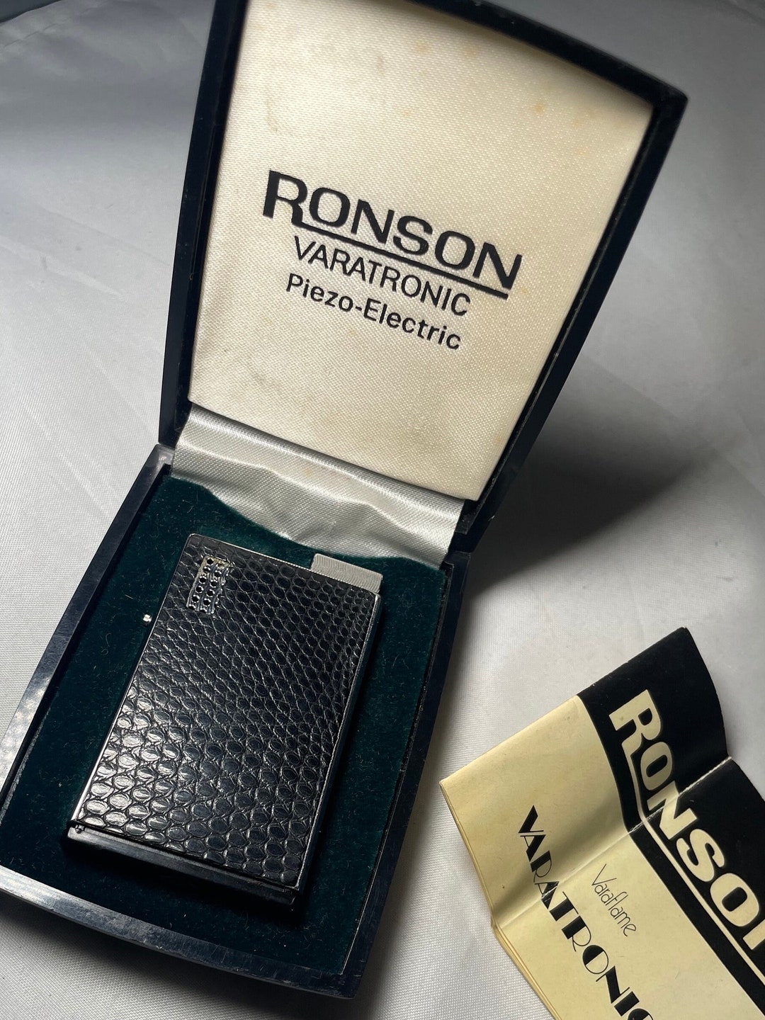 RARE Lighter - Ronson Piezo-electrico - Etsy