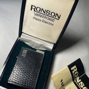 RARE Lighter - Ronson Piezo-electrico - Etsy