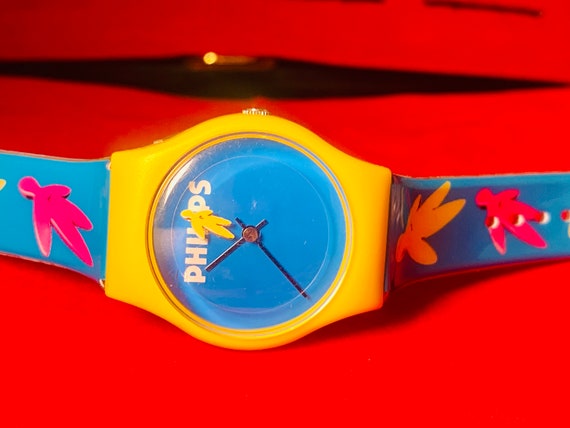 Vintage Philips watch, collectible Swatch style - Gem