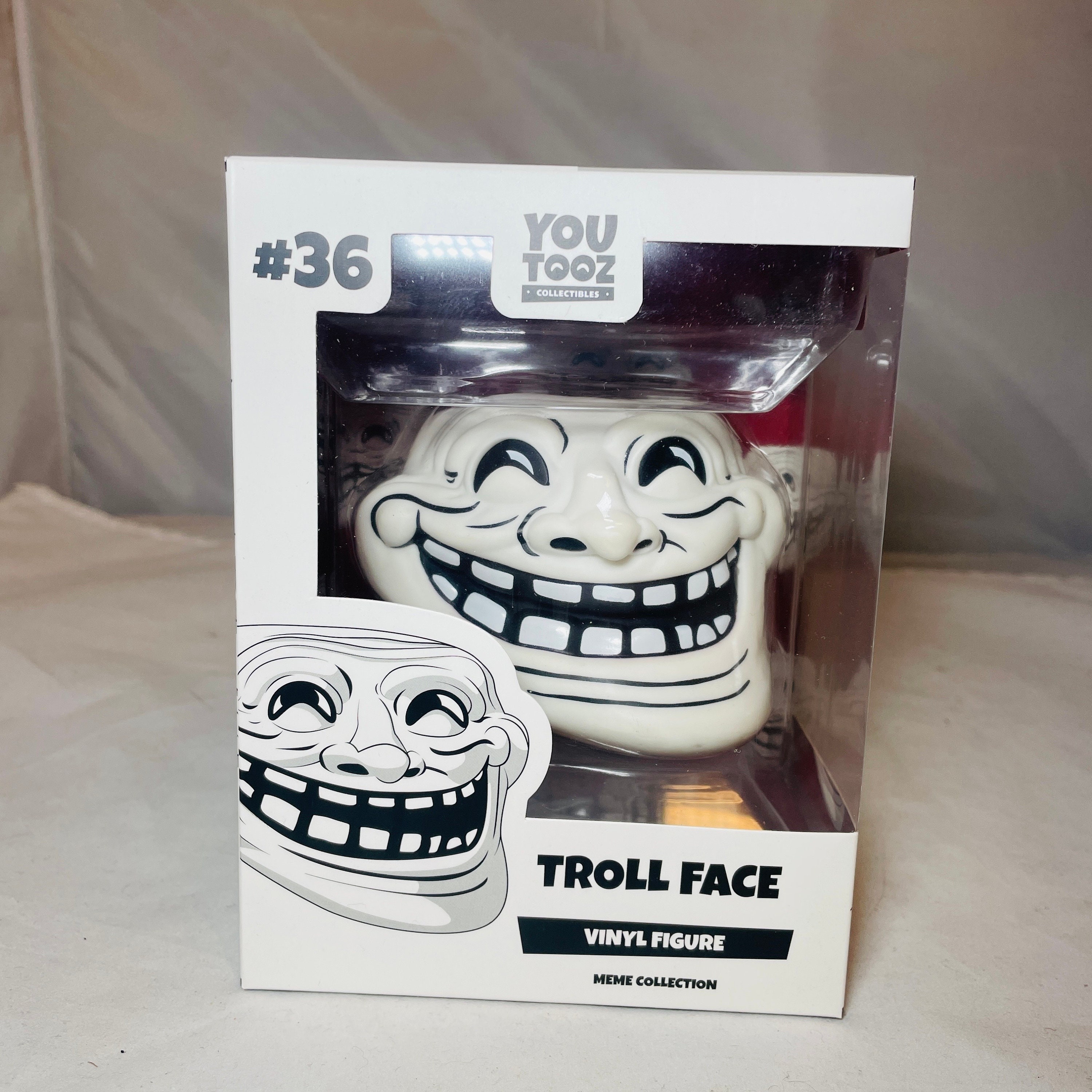 Youtooz Troll Face brand New Vinyl Figure : - Etsy