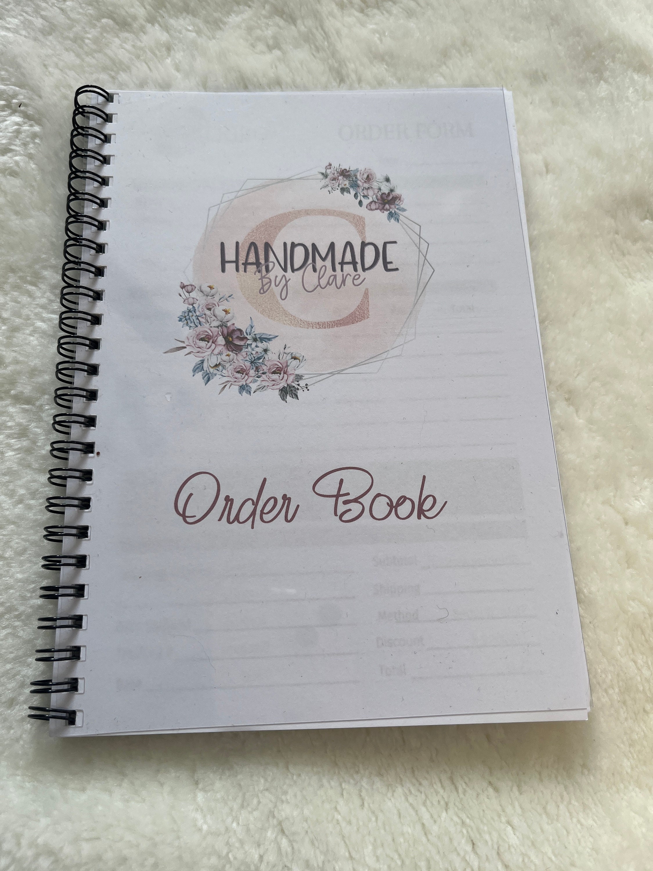 Personalized Small Business Order Book: A5 Sales Record - Etsy