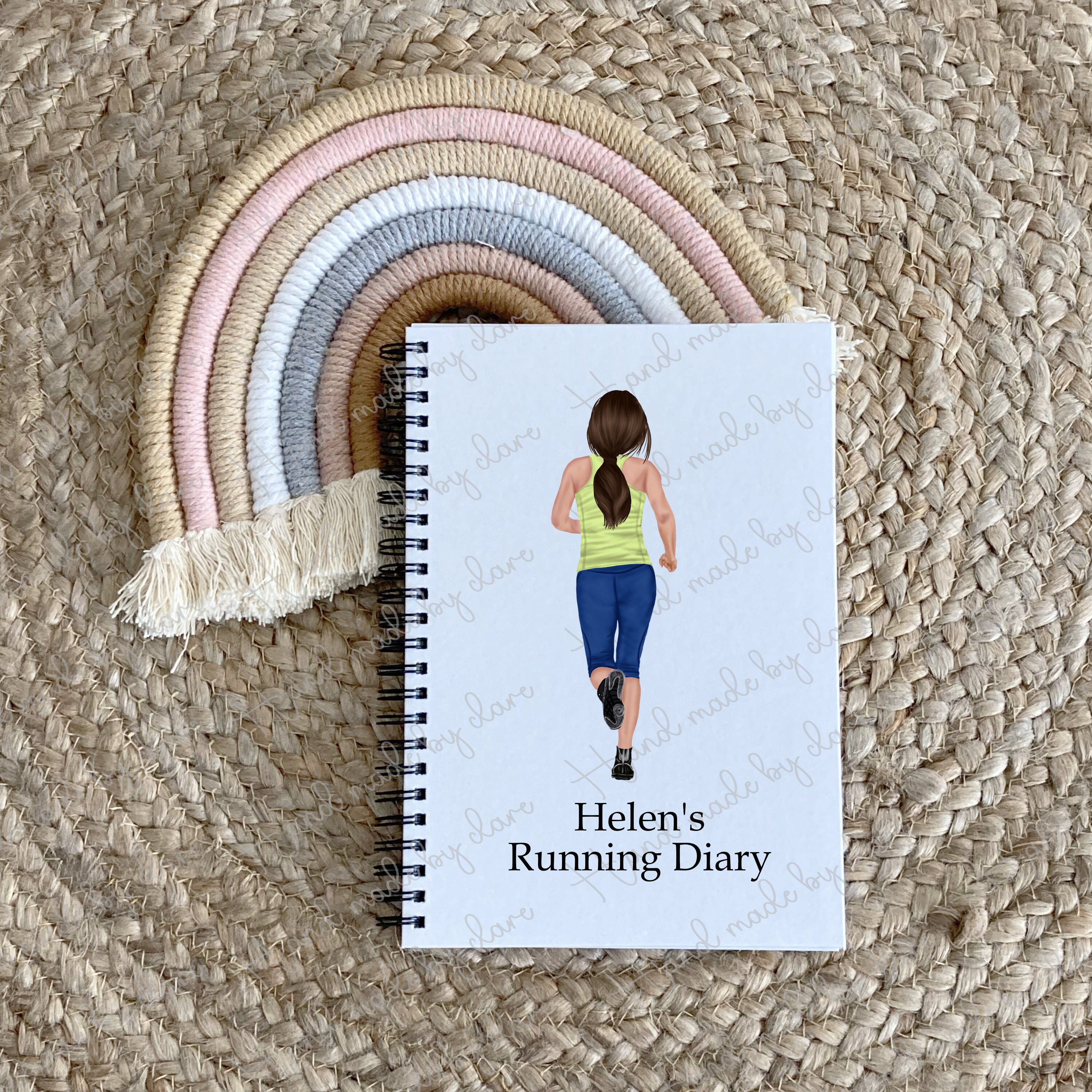 Personalised Running Journal, Run Record Book - Etsy