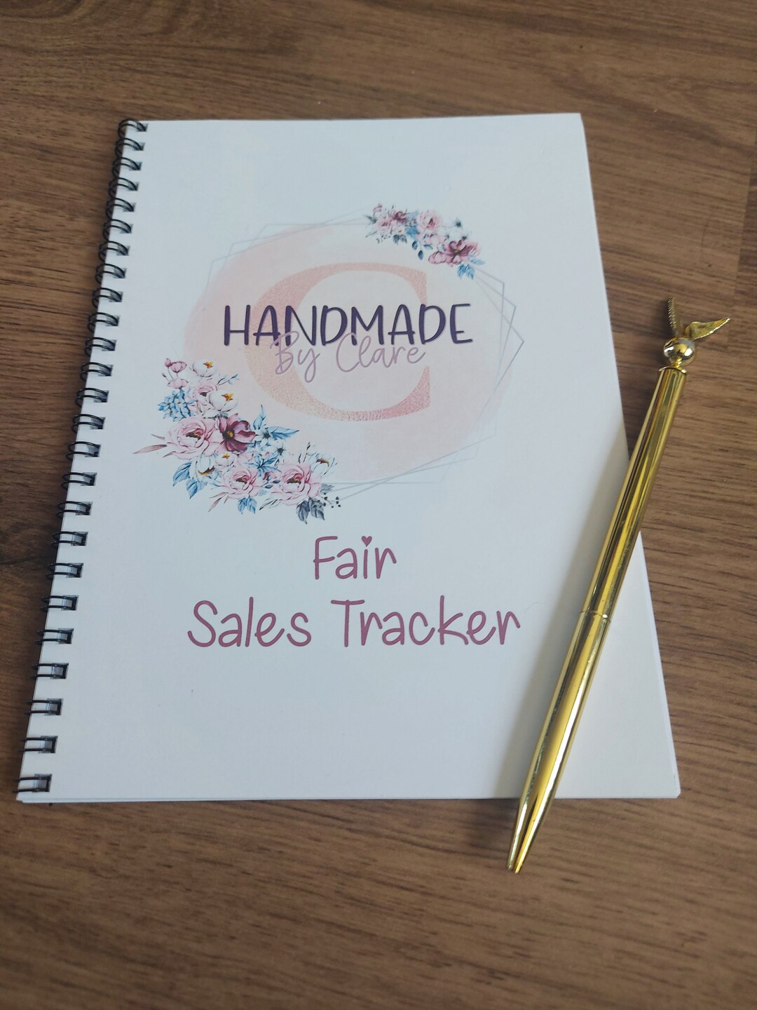Business Logo Sales Tracker, Account Book, Craft Fair Tracker, Sales ...