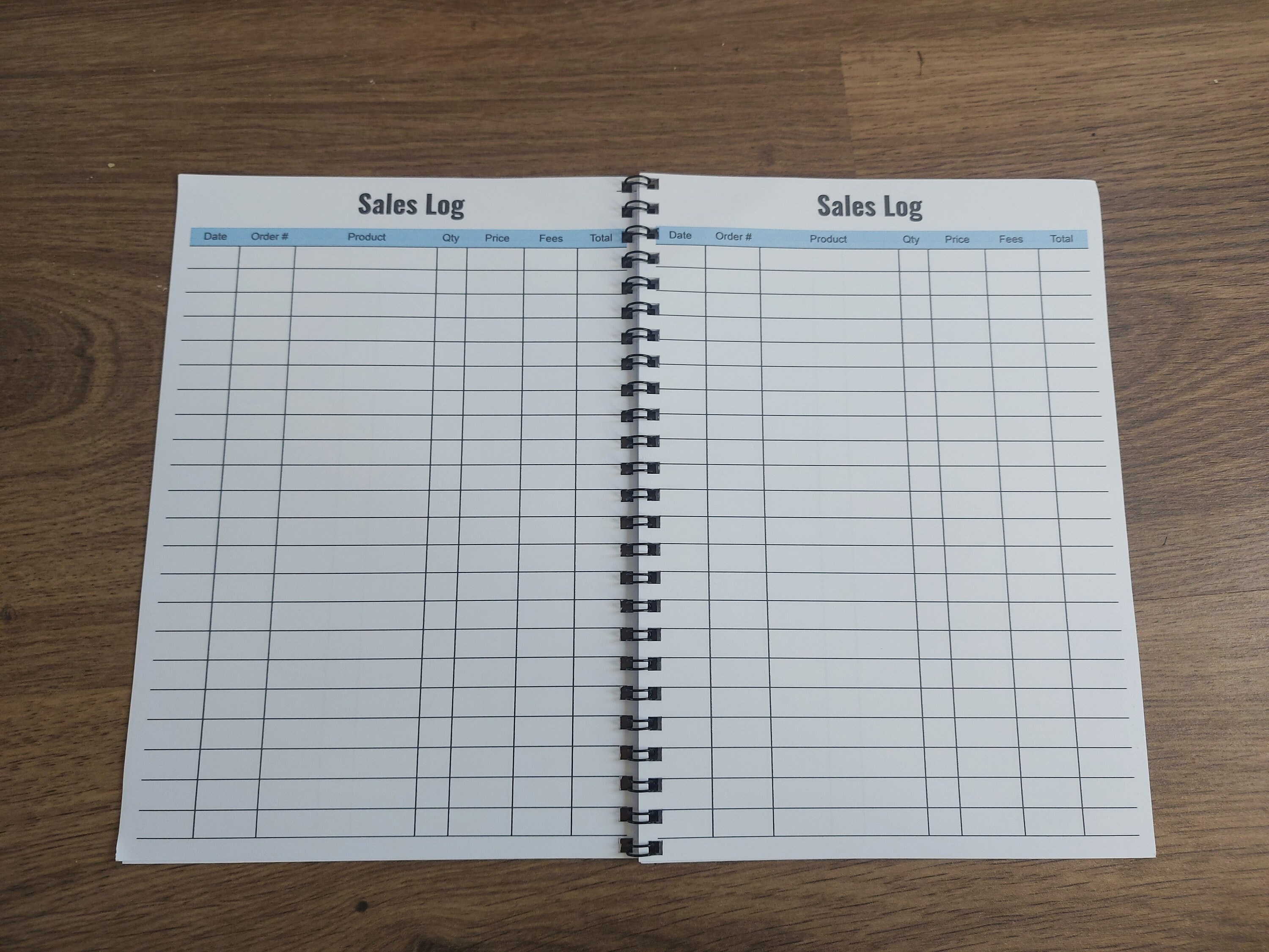 Business Logo Sales Tracker, Account Book, Craft Fair Tracker, Sales ...