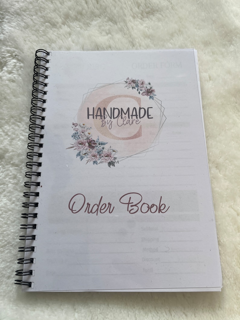 Personalized Small Business Order Book: A5 Sales Record - Etsy