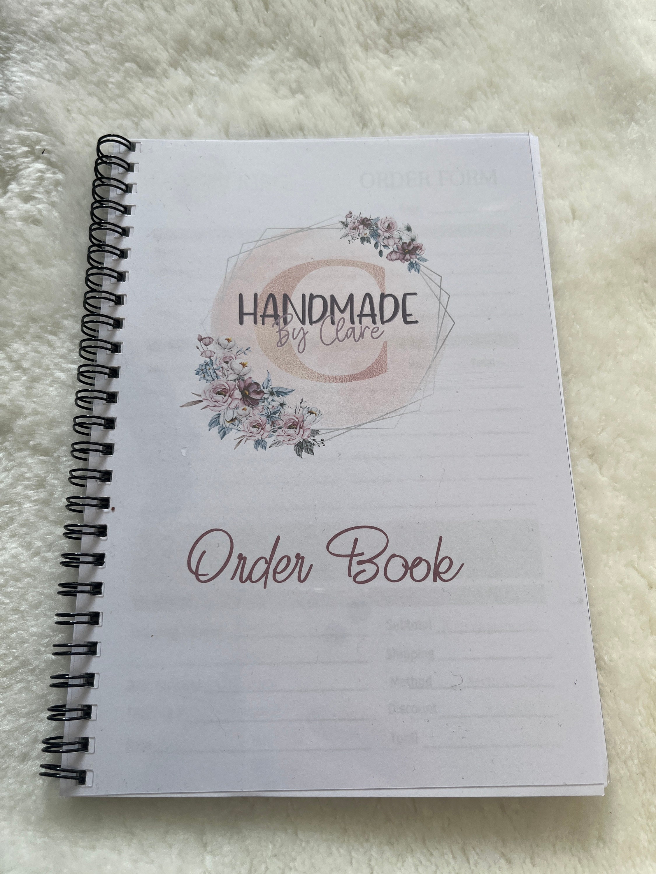 Personalized Small Business Order Book: A5 Sales Record - Etsy