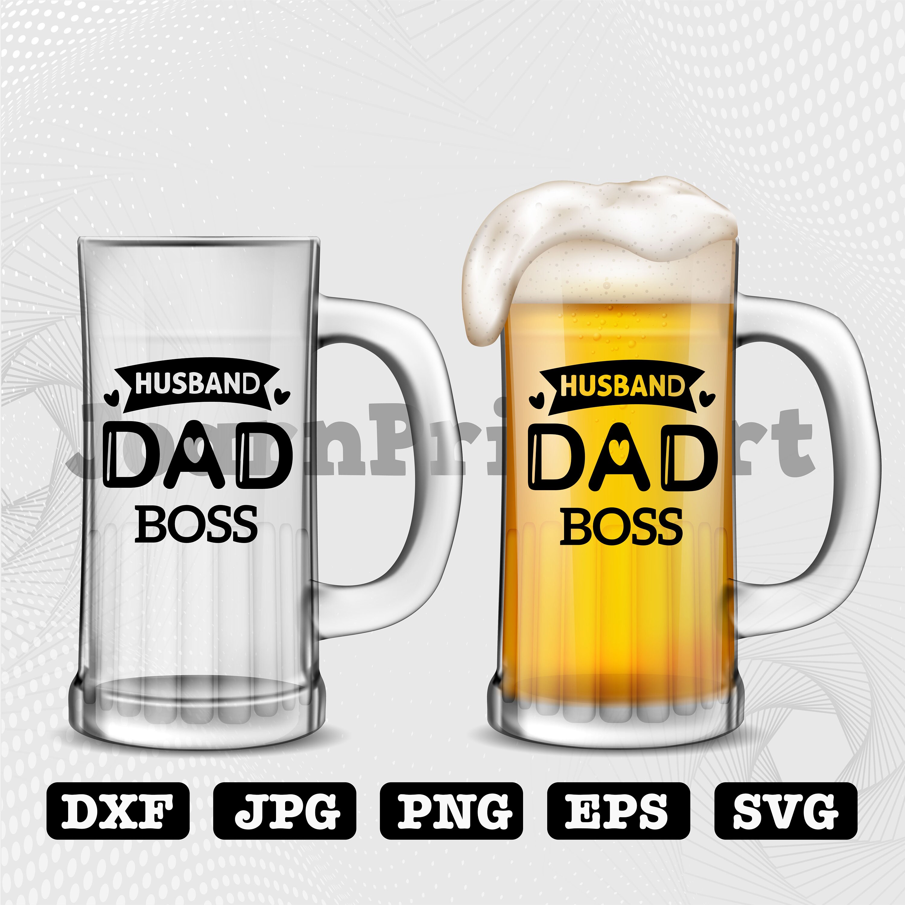 Esposo papá jefe svg padre papá jefe svg jefe papá svg - Etsy México