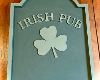 Wooden Irish Pub Sign - Etsy