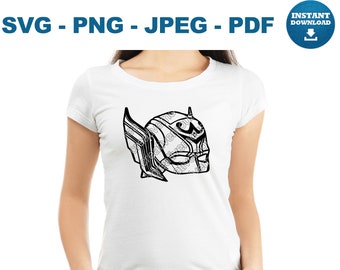 Mighty Thor Svg - Etsy