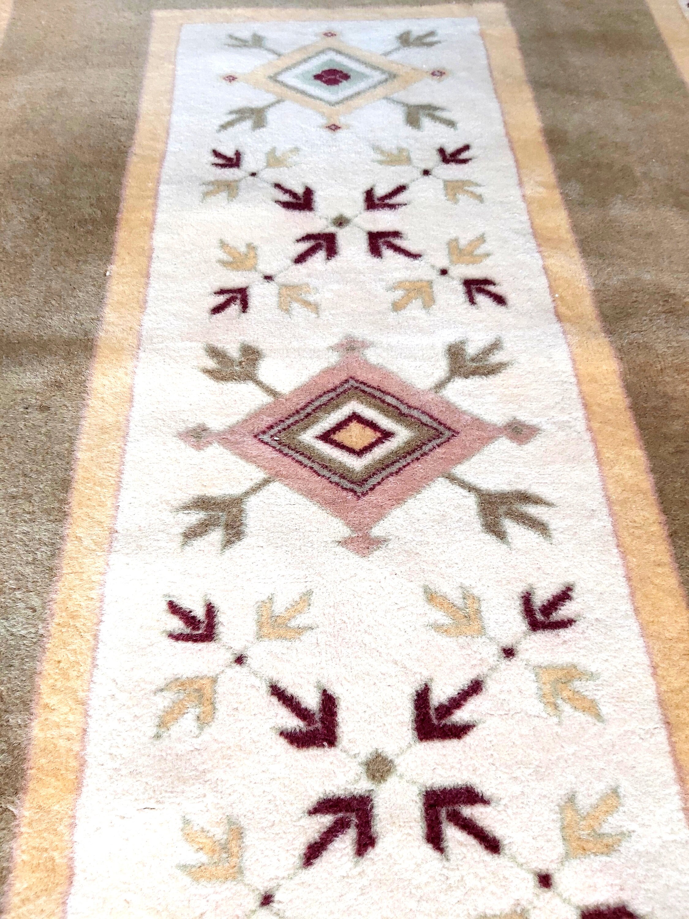 Handmade %100 Wool Old Carpet (used) | Colorful Turkish Carpet ...