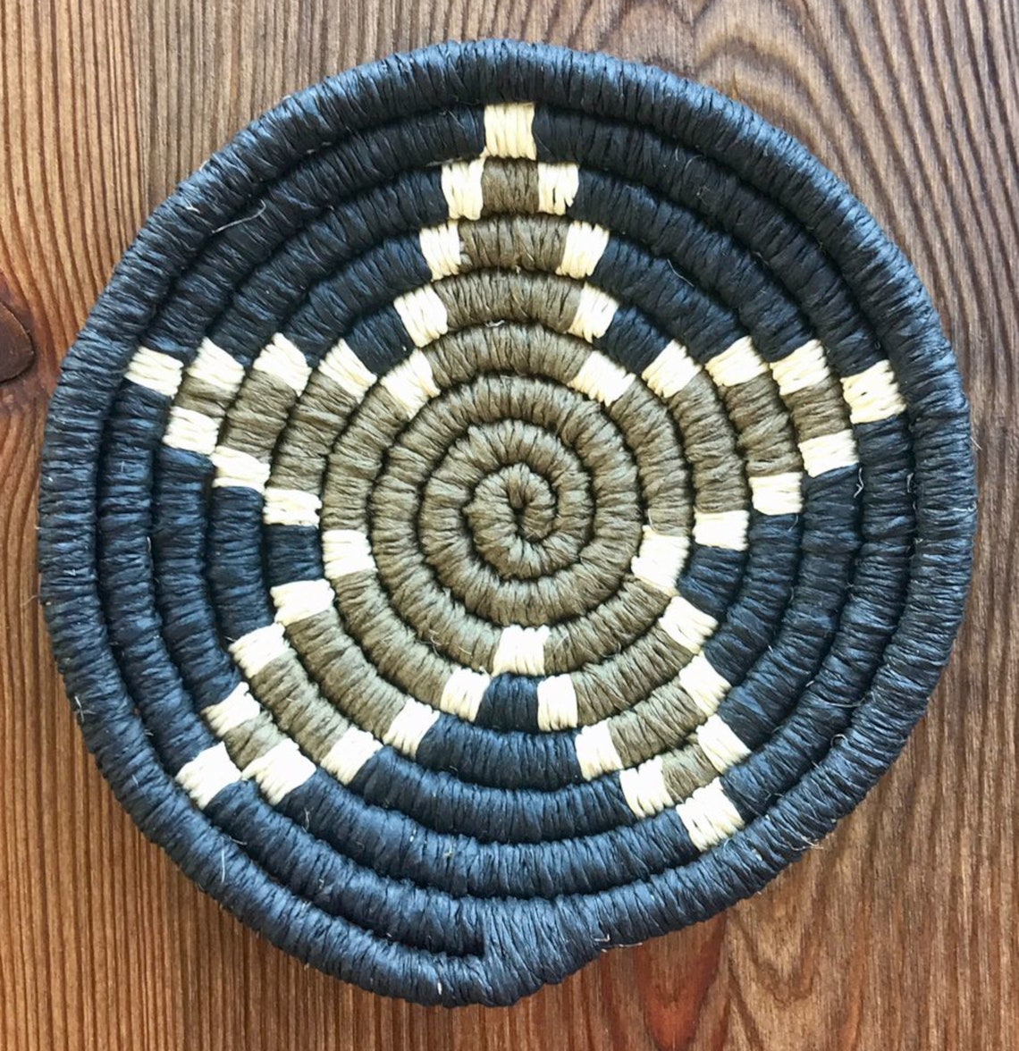 Set of 6 Boho Wall Décor | Large African Baskets | Home Decor Set ...