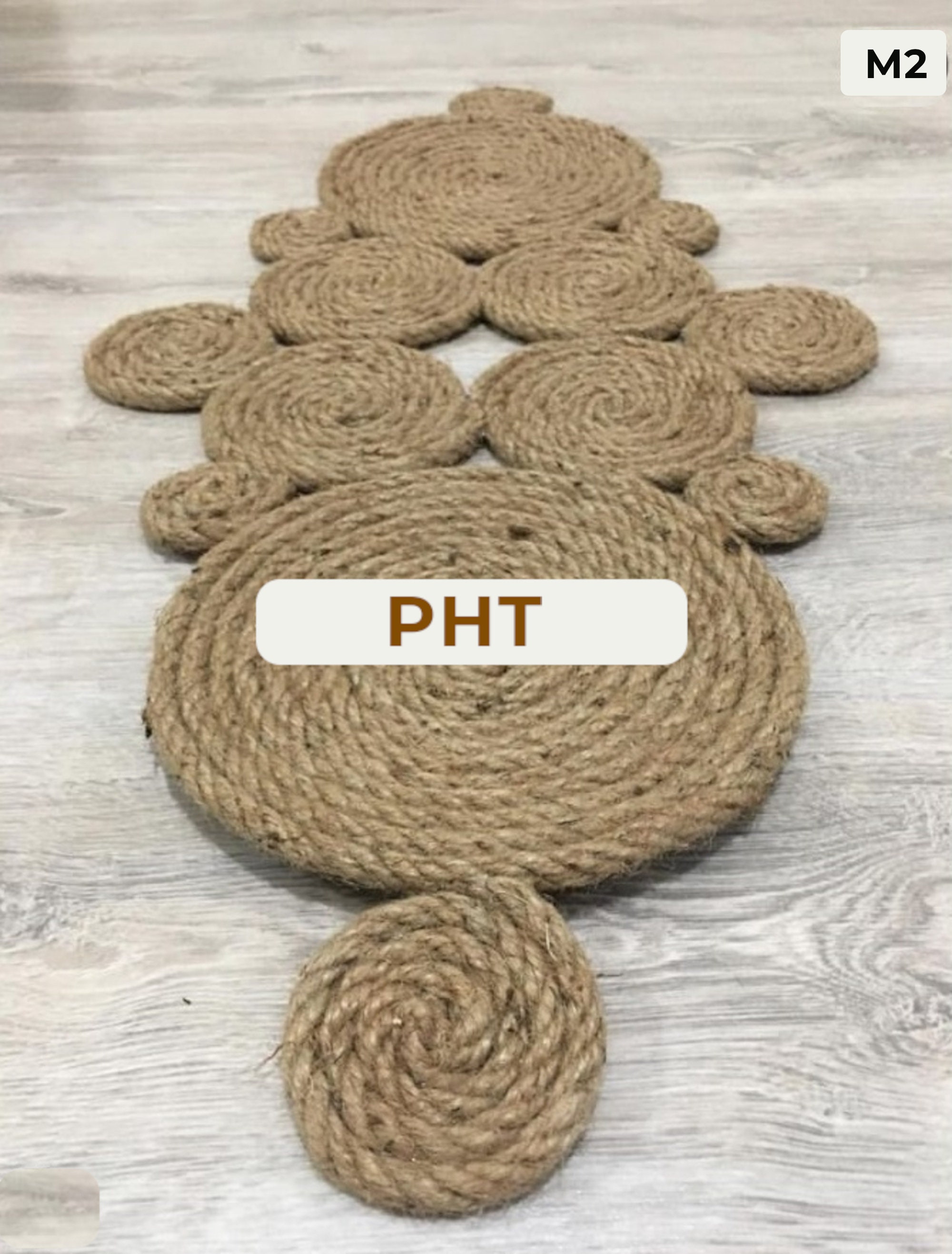 Handmade Decorative Wicker Runner | Custom Table Runner | Boho Natural ...