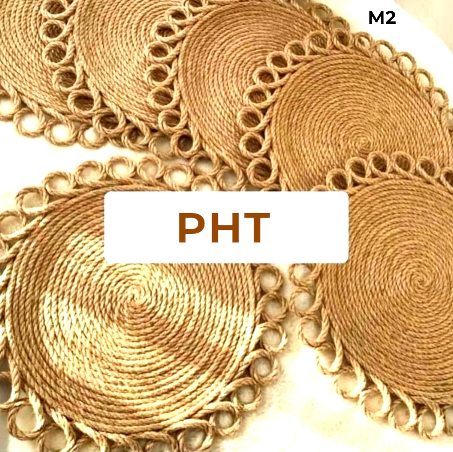 Handmade Natural Wicker Supla Set Wicker Placemats Set of 4 Service ...