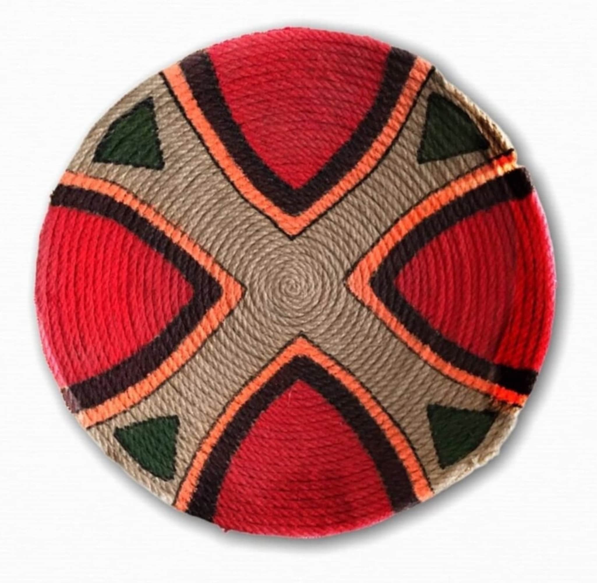 Set of 3,4 Rodeo African Baskets Wall Décor |red Large African Baskets ...