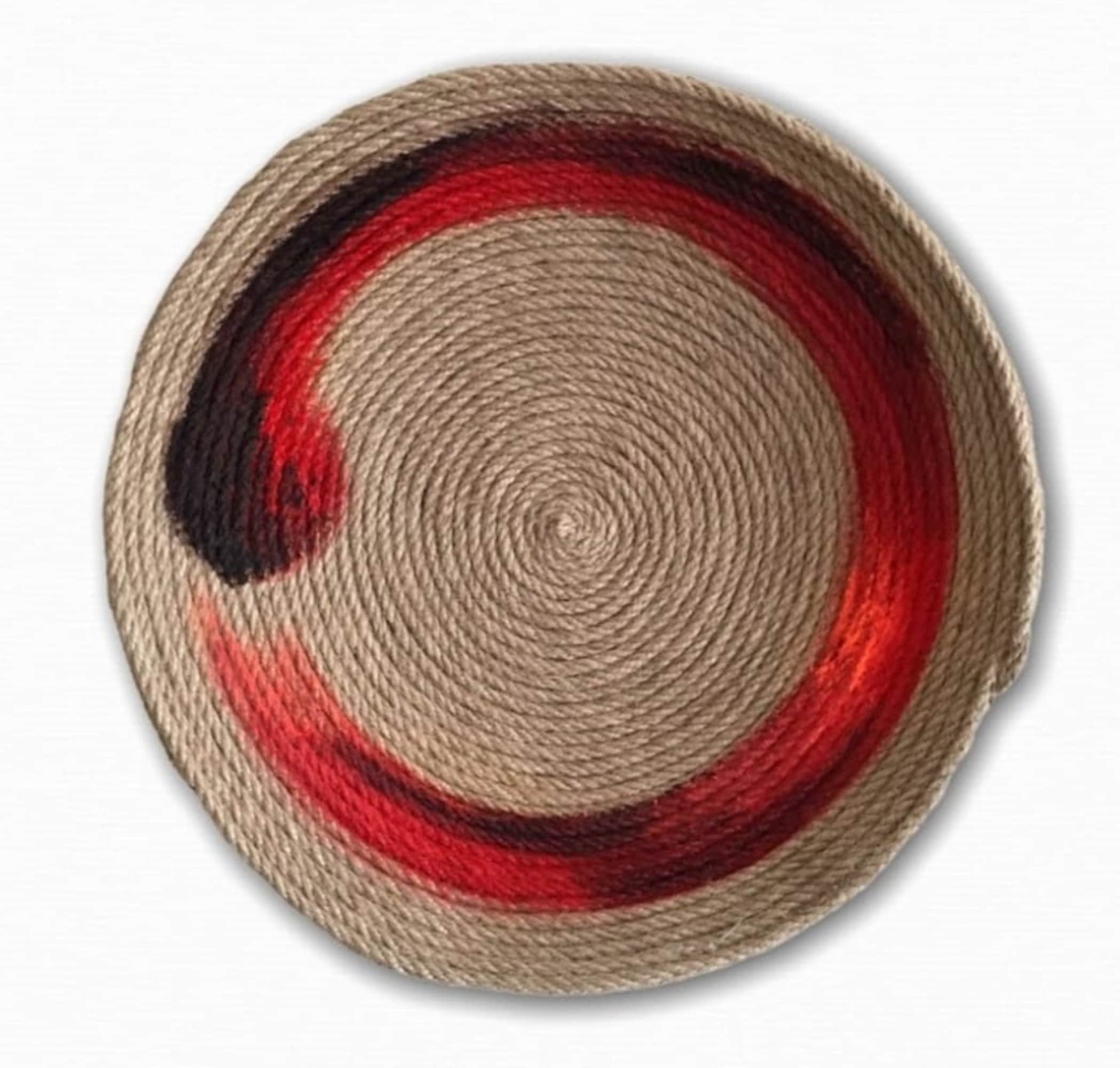 Set of 3,4 Rodeo African Baskets Wall Décor |red Large African Baskets ...