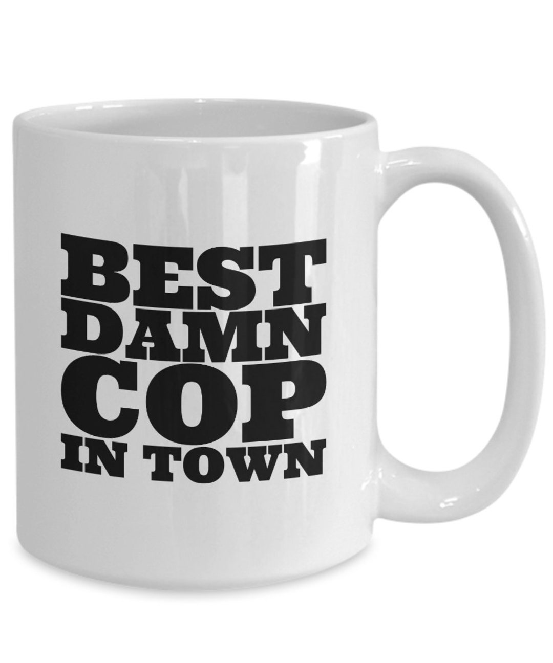 Cop Mug, Police Officer Gift, Policeman, Policewoman, Law Enforcer Gift ...