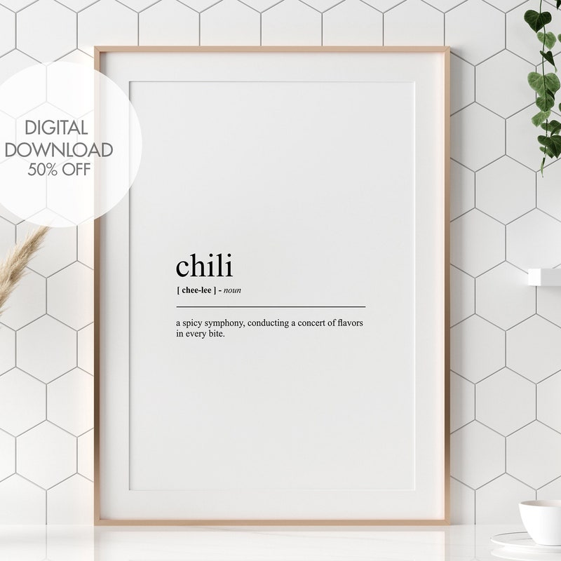 Funny Chili Sayings - Etsy
