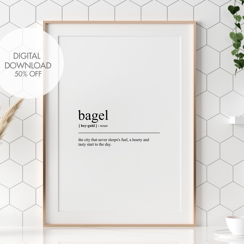 Bagel Office Decor - Etsy UK