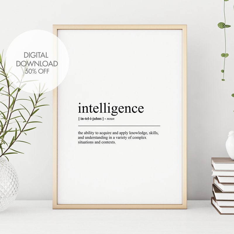 Intelligence - Etsy